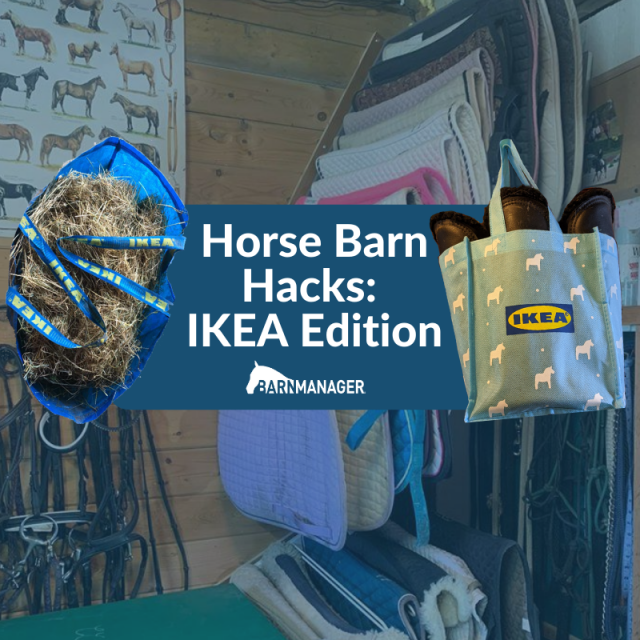 Horse Barn Hacks: IKEA Edition – BarnManager